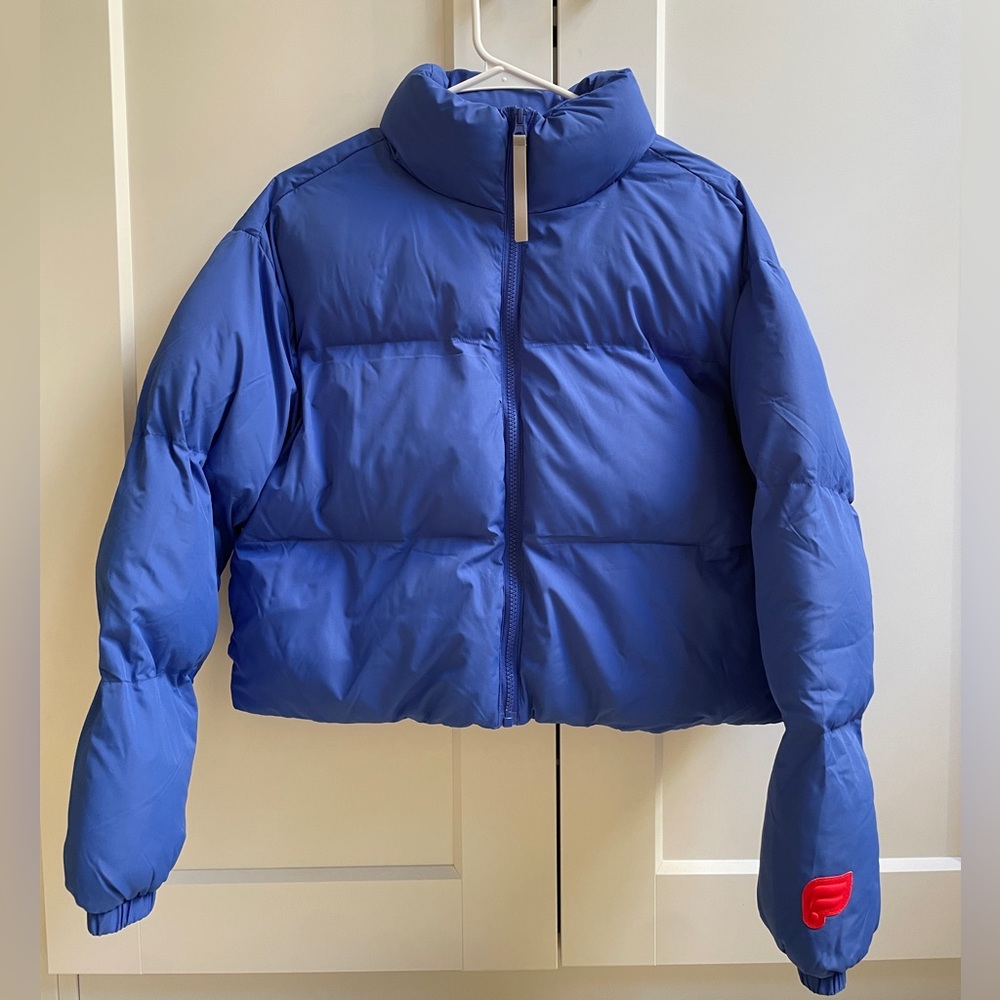 Fabletics Cropped Puffer - Gem